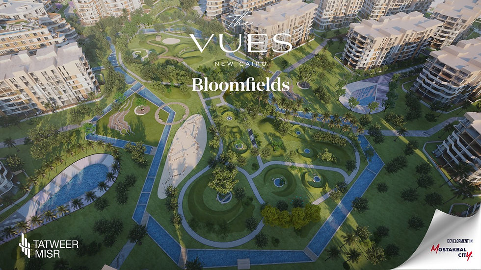 The Vues New Cairo in Bloomfields by Tatweer Misr in Mostakbal City